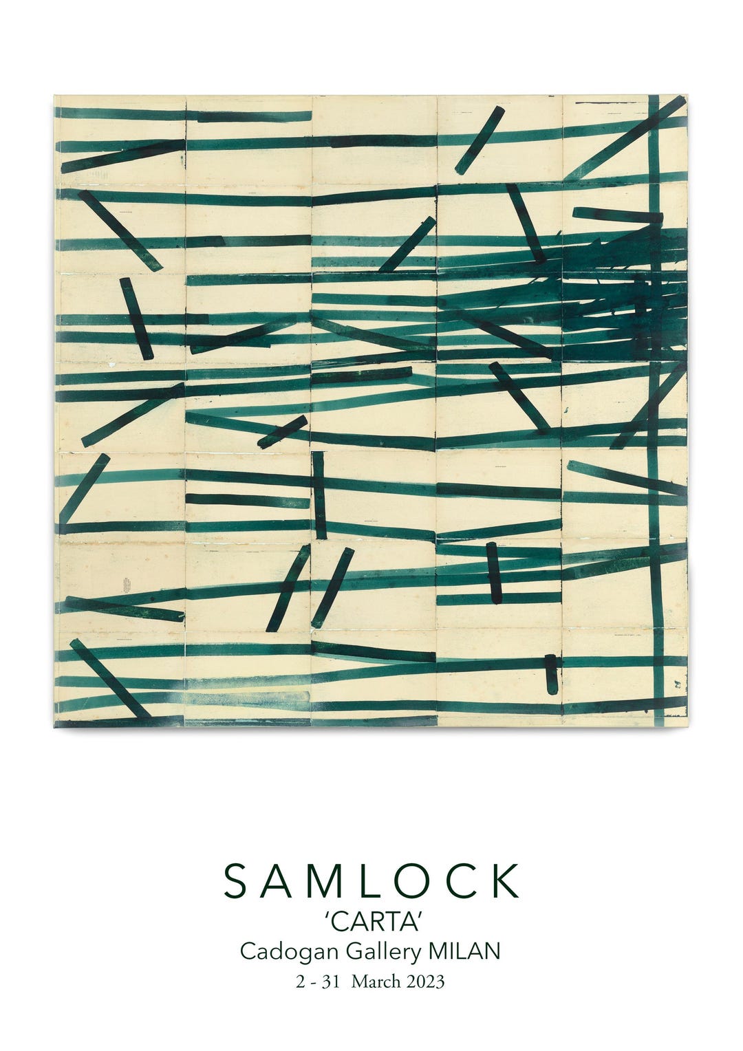 Sam Lock Exhibition Poster A3 - Carta - Etsy