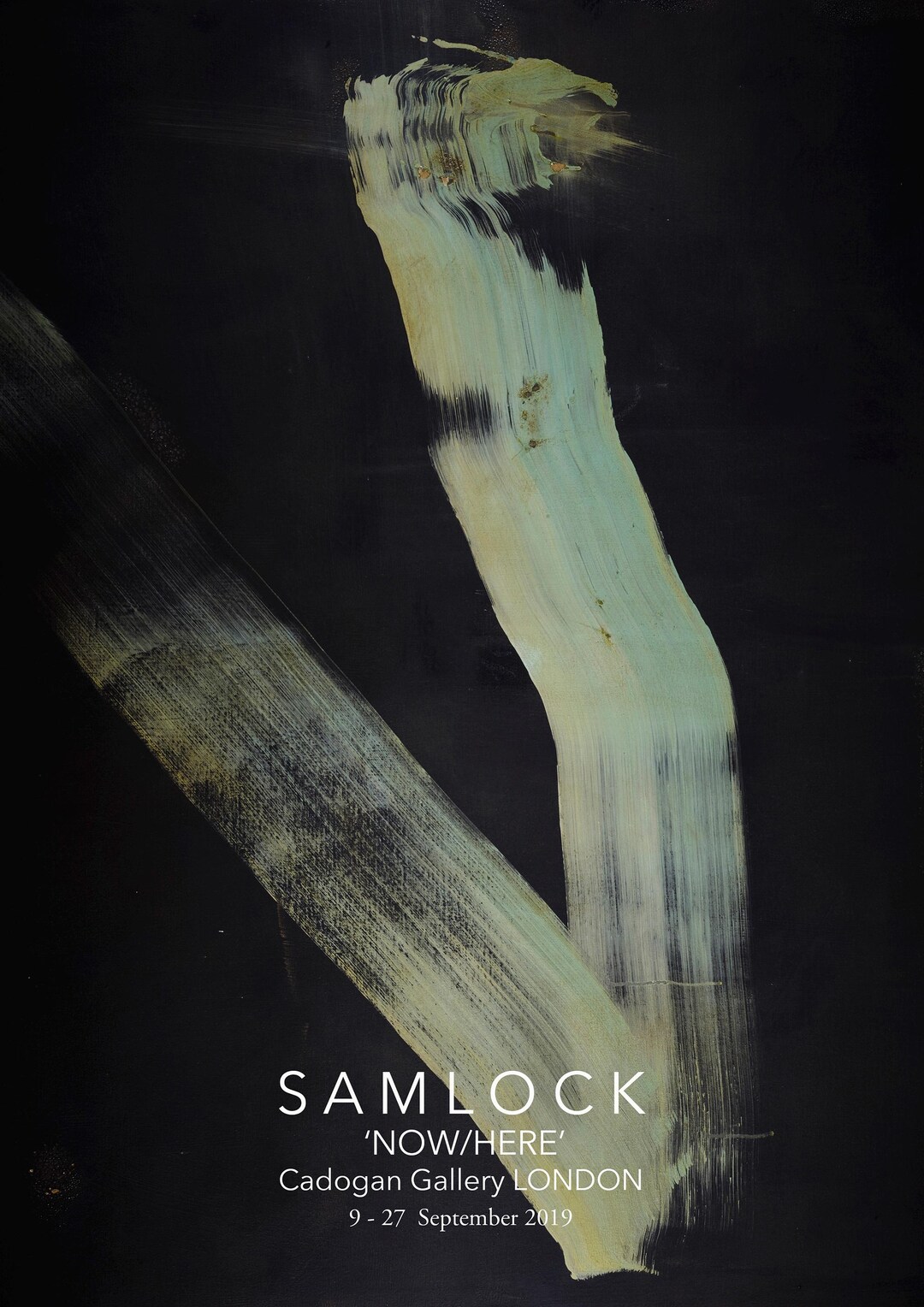 Sam Lock Exhibition Poster A3 - Now/here - Etsy