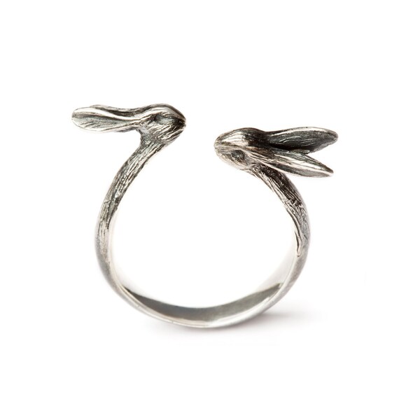 Rabbit Ring - Etsy