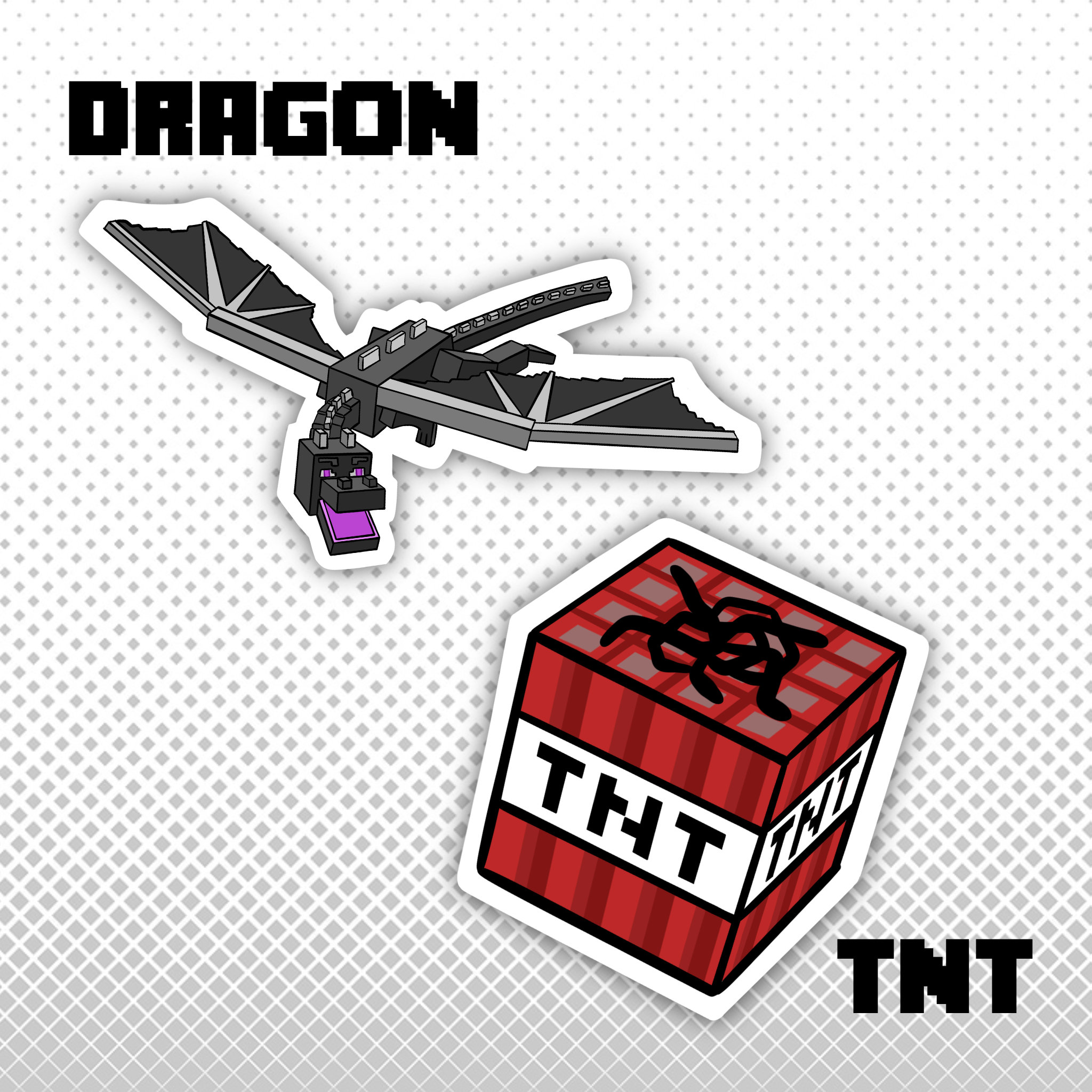 Minecraft Vinyl Decal Stickers - Etsy Canada