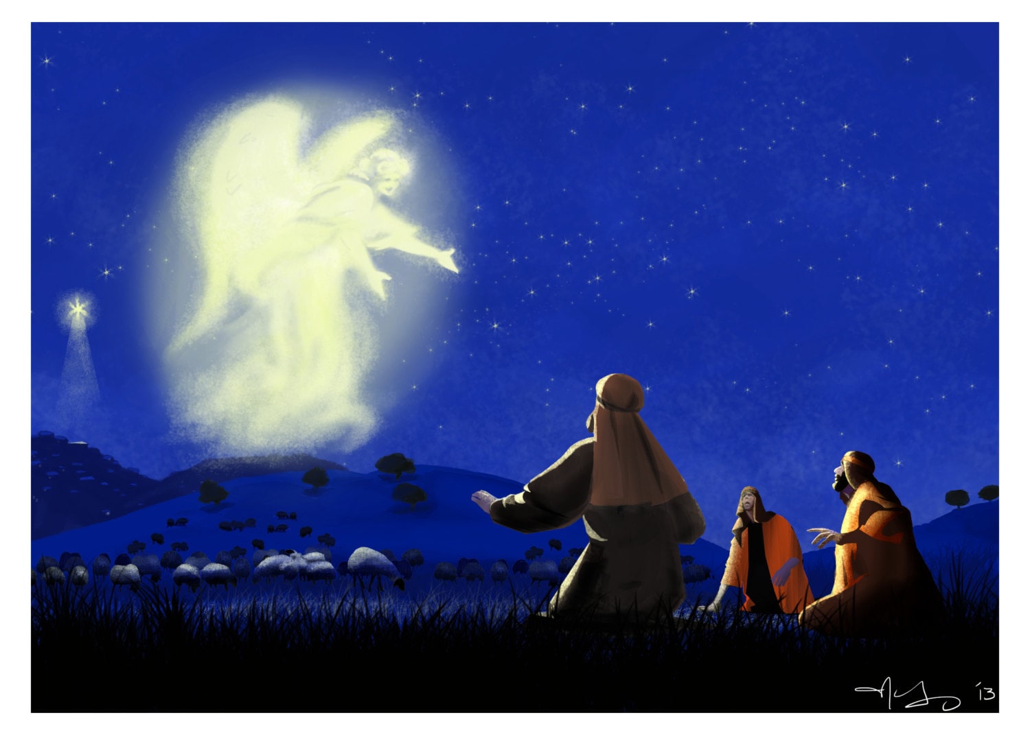 Why Did Angels Appear To Shepherds