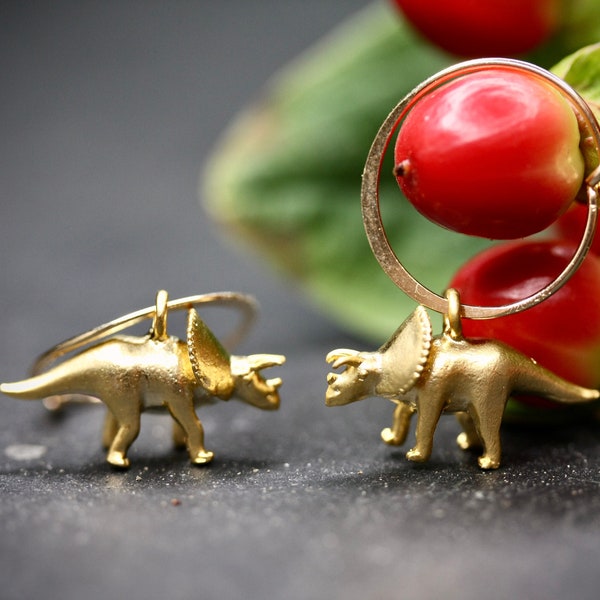 Dinosaur Earrings - Etsy