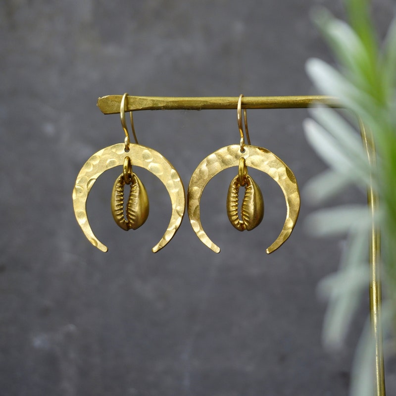 Shell Earrings - Etsy