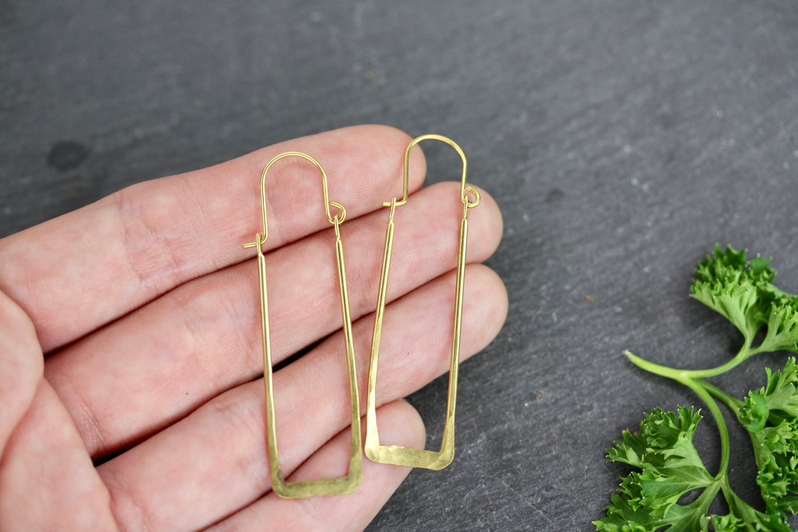 Minimal Earrings Minimalist Earrings Delicate Earrings Subtle - Etsy UK