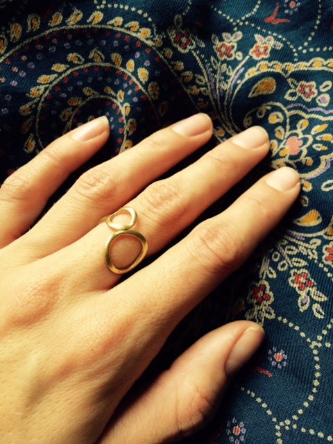 Boho rings bohemian rings hippie rings gold rings tribal rings | Etsy