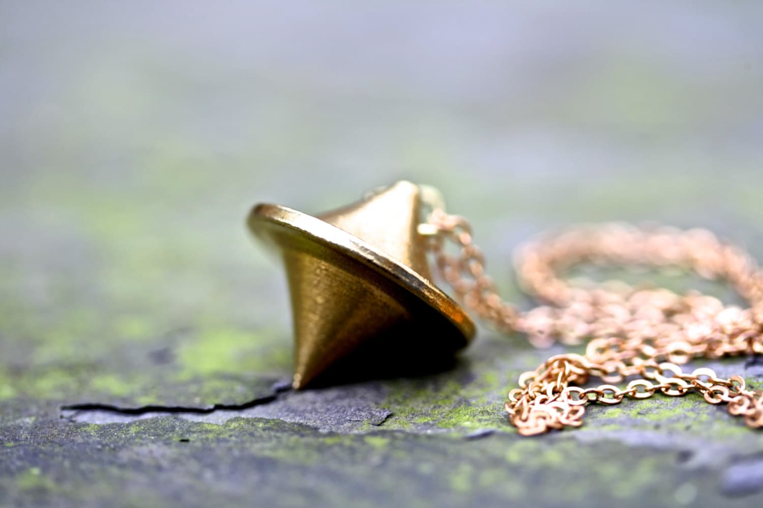 Pendulum necklace pendulum long pendulum gold pendulum long | Etsy