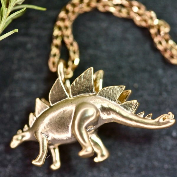 Dinosaur Necklace - Etsy
