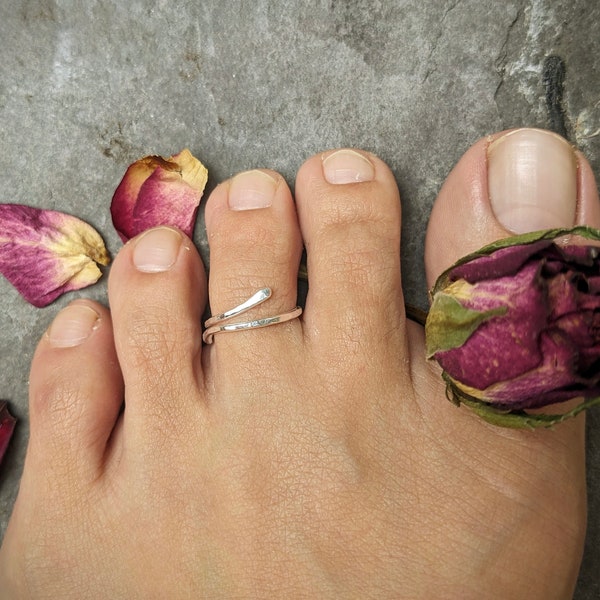 Silver Toe Rings - Etsy