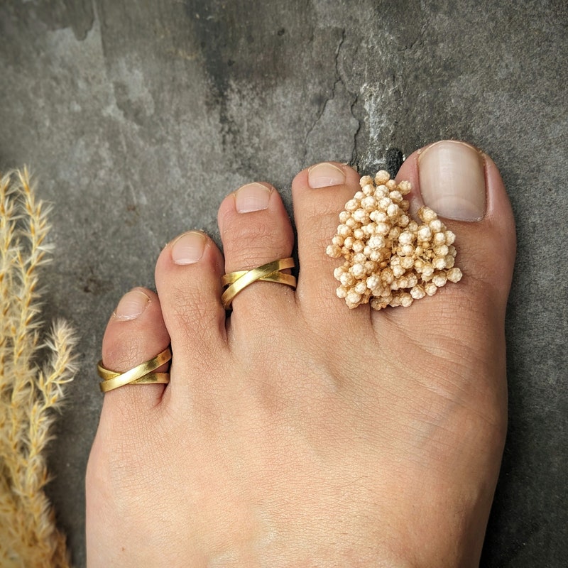 Cute Toe Rings - Etsy