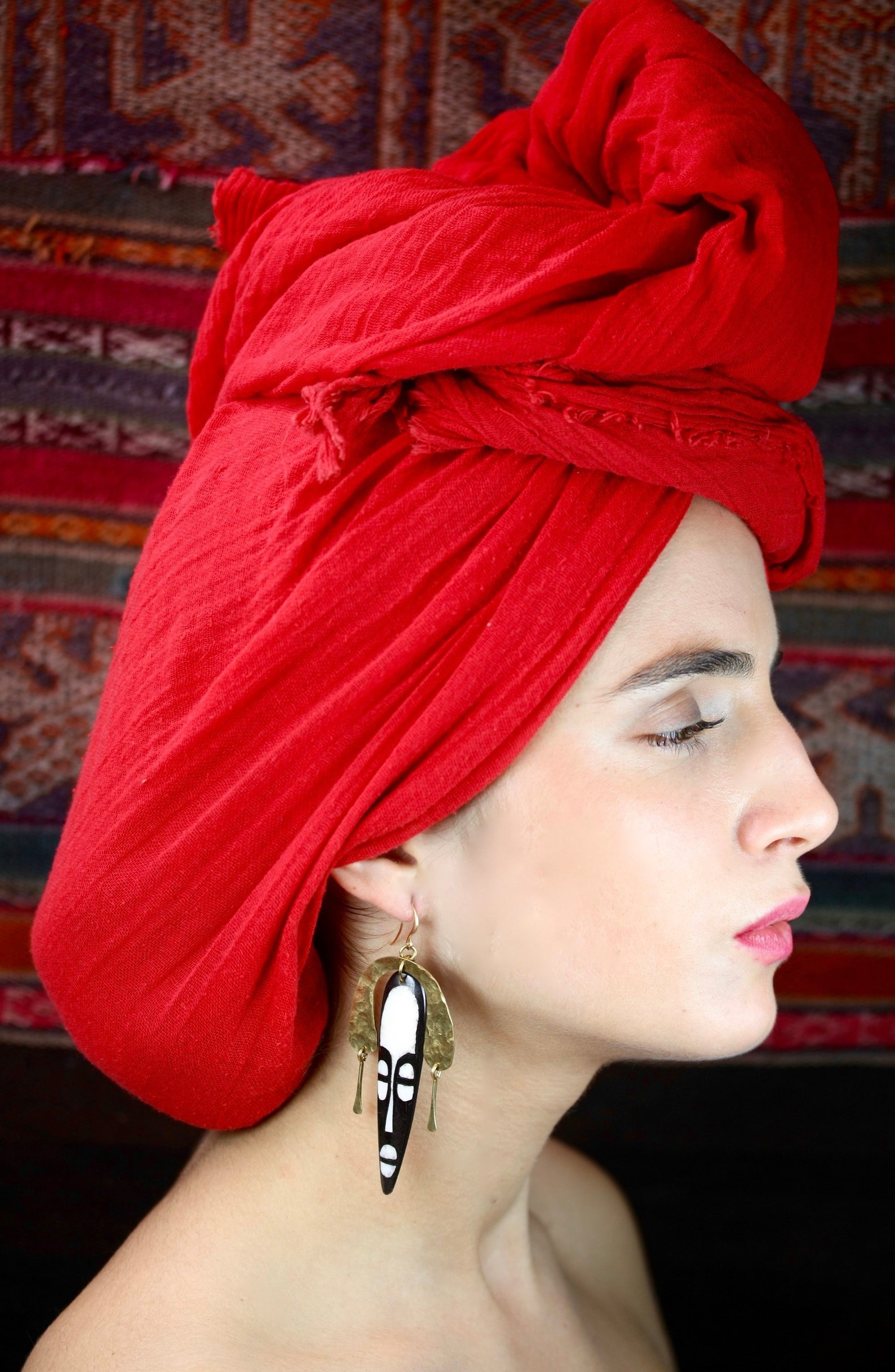 African Earrings Statement Earrings Large Earrings Big - Etsy