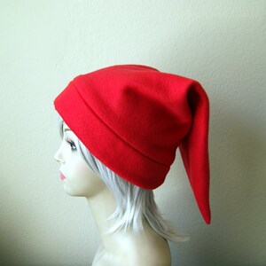 Fleece Link Hat Legend of Zelda Inspired RED Link Video Game Cosplay ...