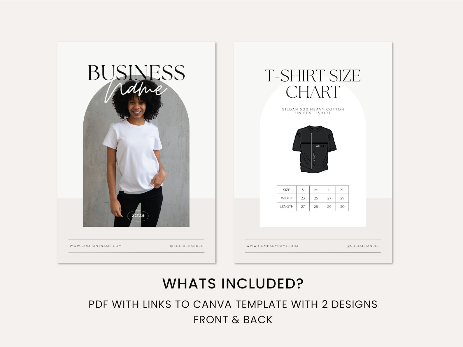 3001 Size Chart Canva Template, Bella Canvas 3001 Size Guide, Bella ...