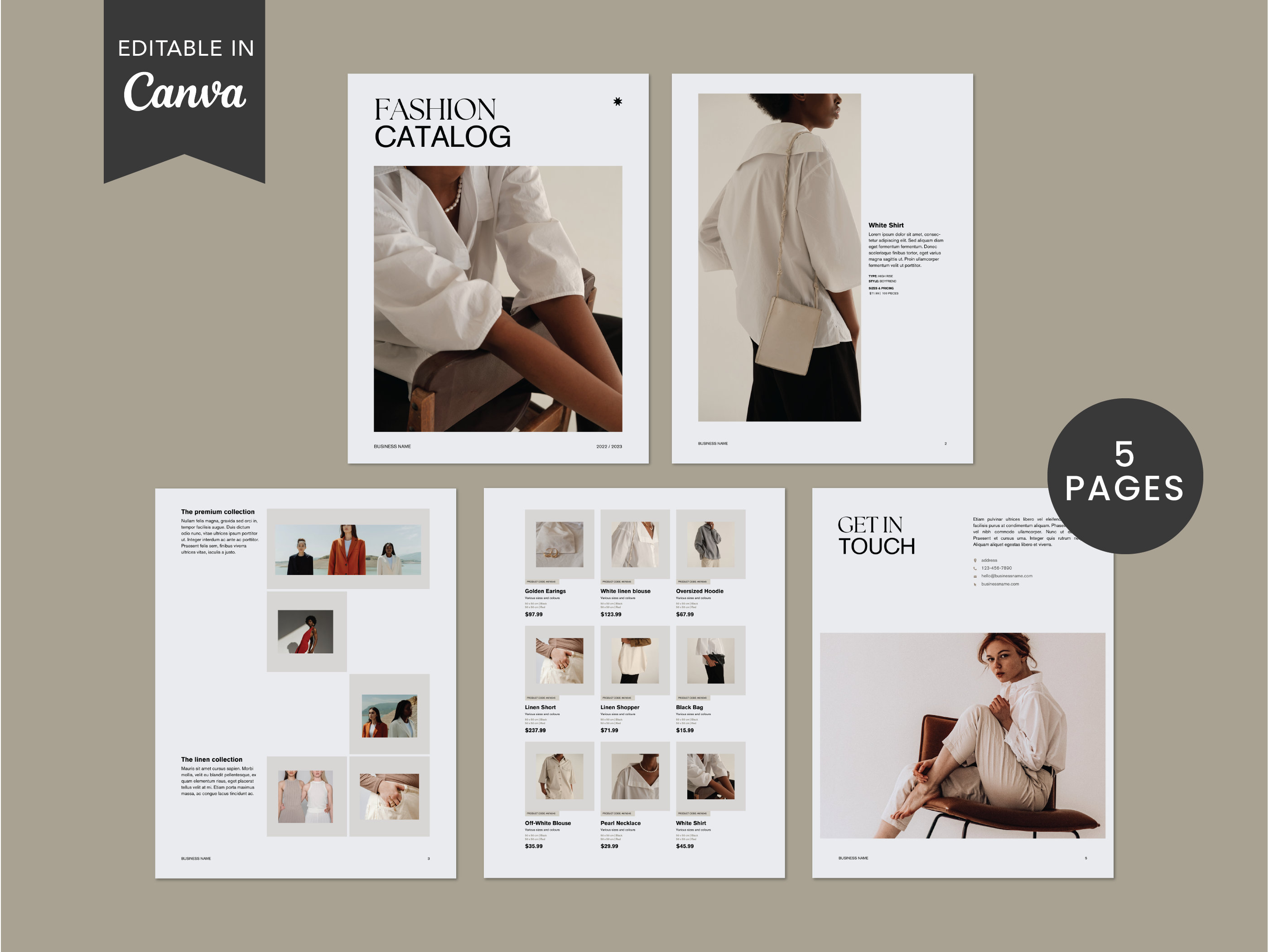 Editable Product Sales Sheet Template, Wholesale Catalog, Pricing Book ...