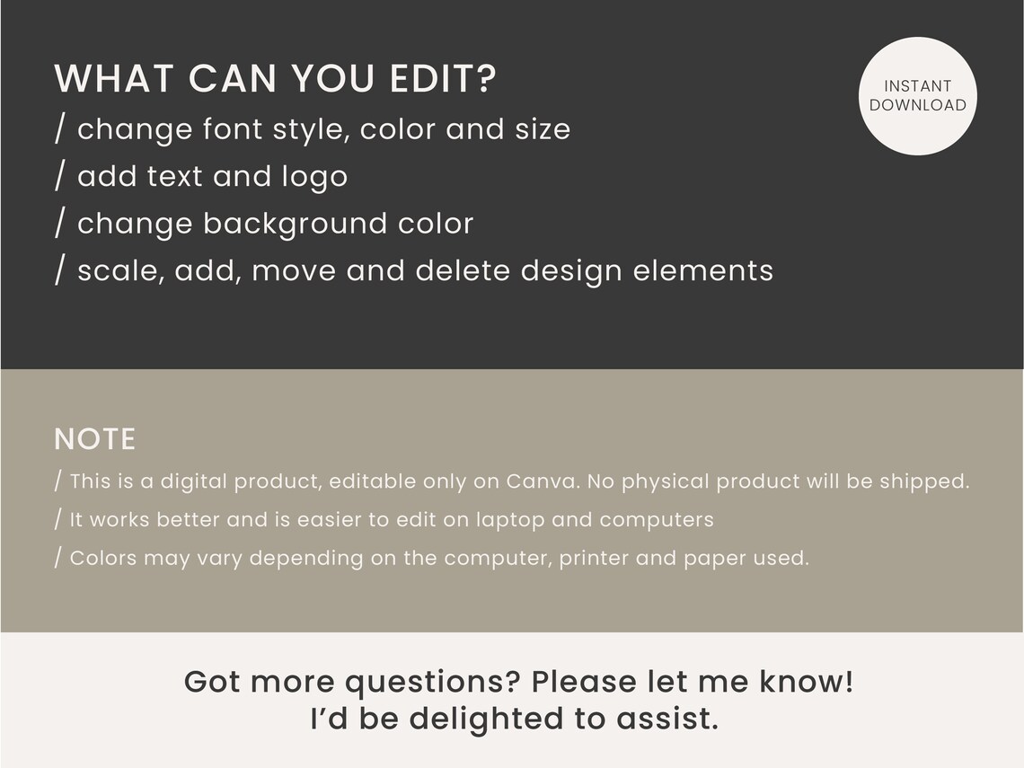 Editable Product Sales Sheet Template, Wholesale Catalog, Pricing Book ...