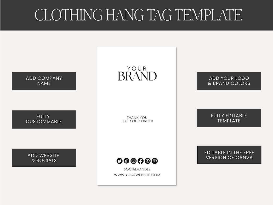 Garment Care Card Template, Custom Care Card, Clothing Care Card, Shirt ...
