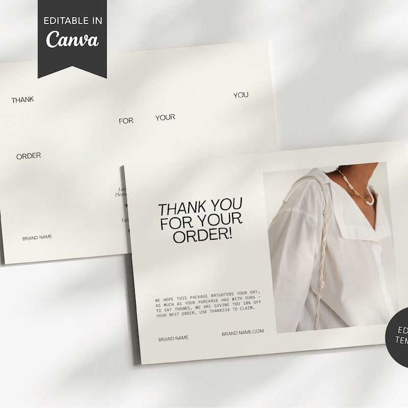 Thank You Fashion Poster - Etsy UK