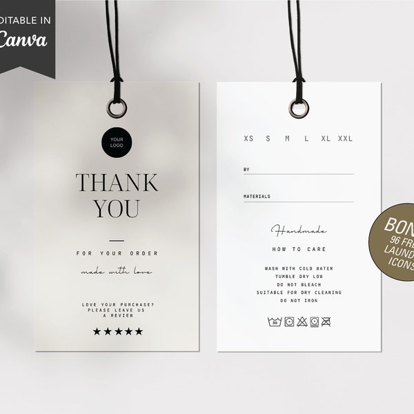 Blank Hang Tags - Etsy