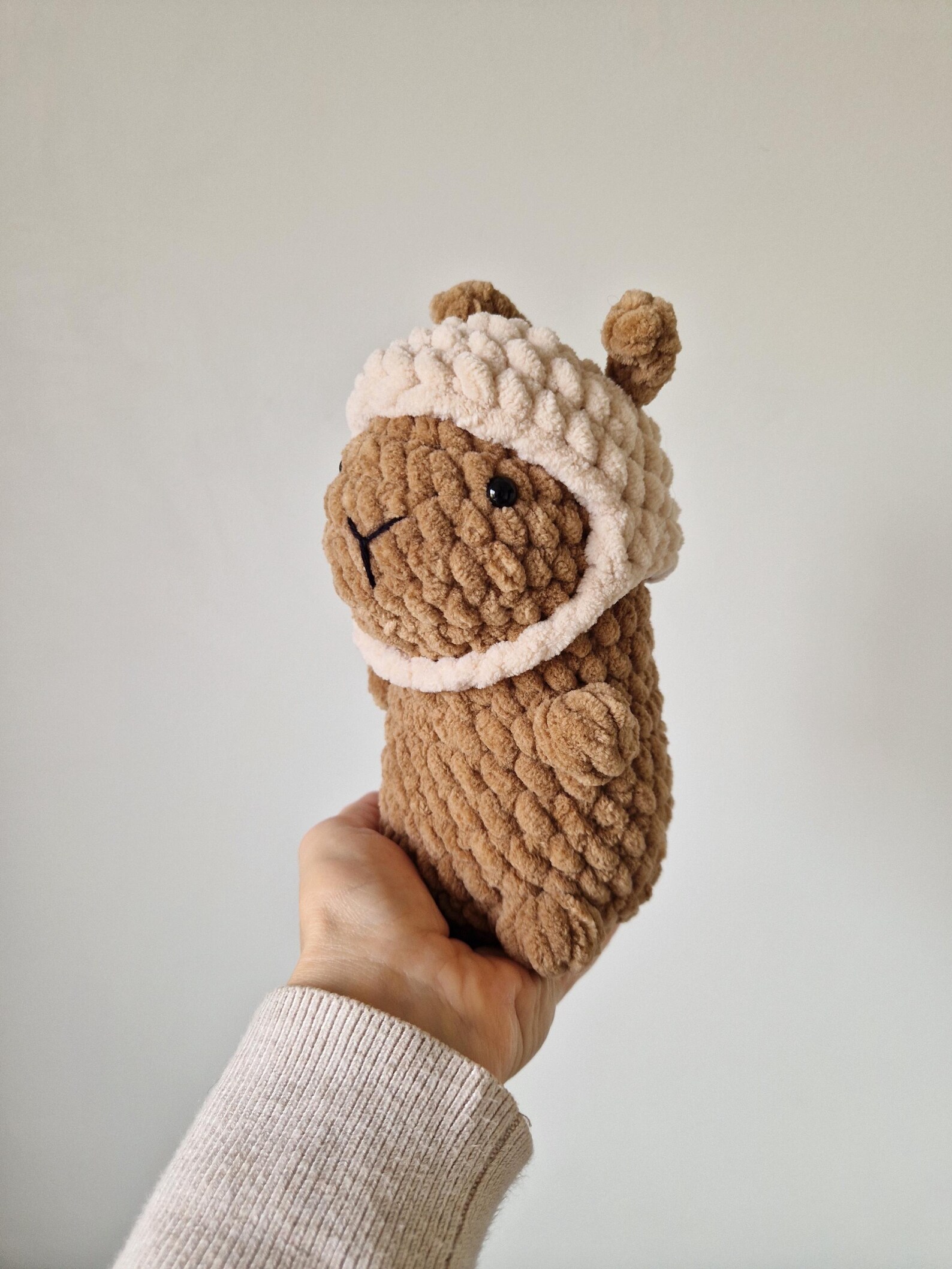 Capybara Crochet Pattern - Easy Amigurumi Plush With Tangerine Hat ...