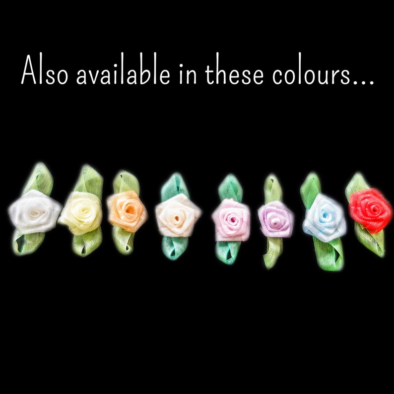 Miniature Sheer Peach Coiled Ribbon Rose Buds - Etsy