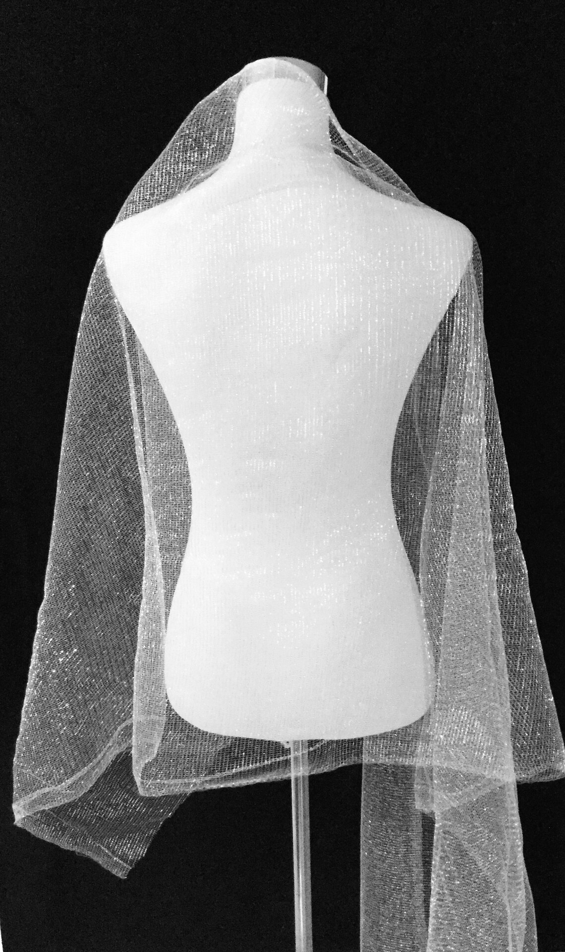 Silver Metallic Mesh - Etsy Australia