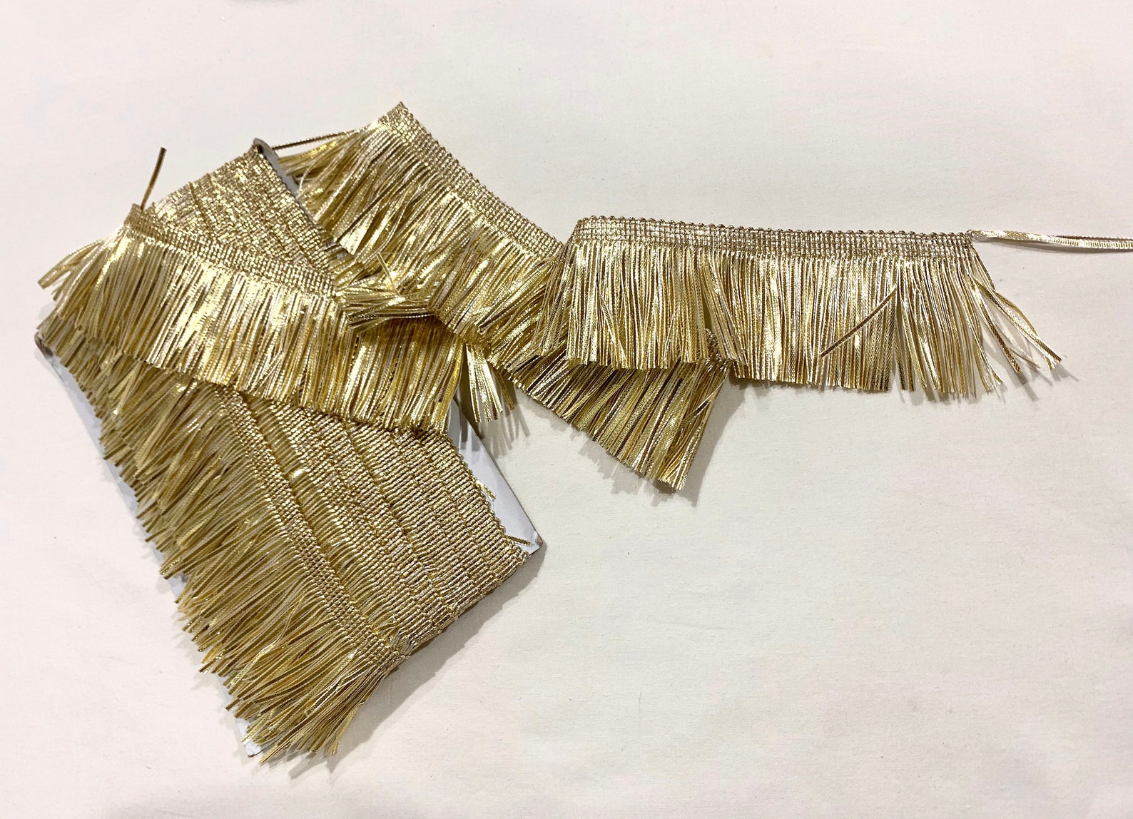 Gold Fringe Trim Gold Trim Elegant Border Trim Sari | Etsy