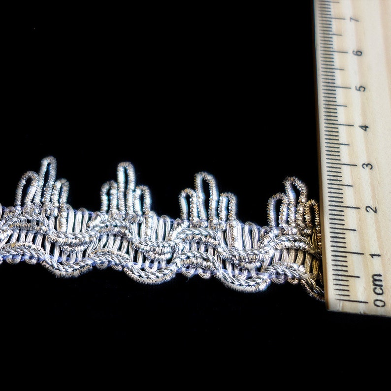 Silver Thread Trim - Etsy India