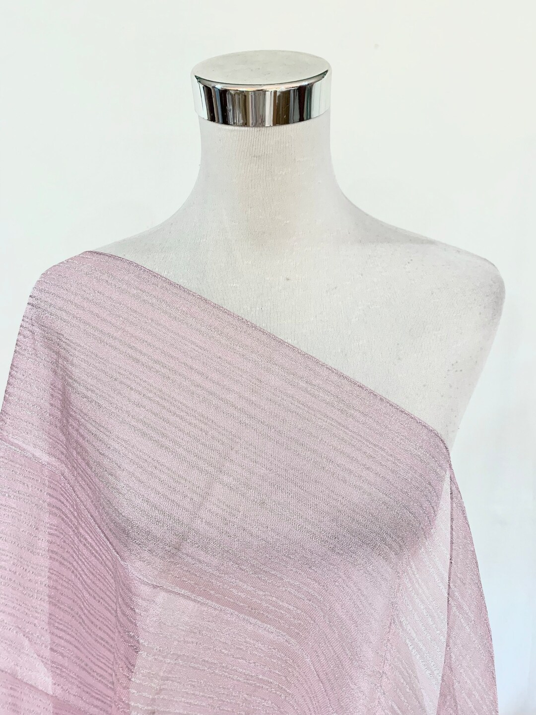 Pink Party Shawl, Soft Pink Evening Wear Shawl,polyester Organza Shawl ...