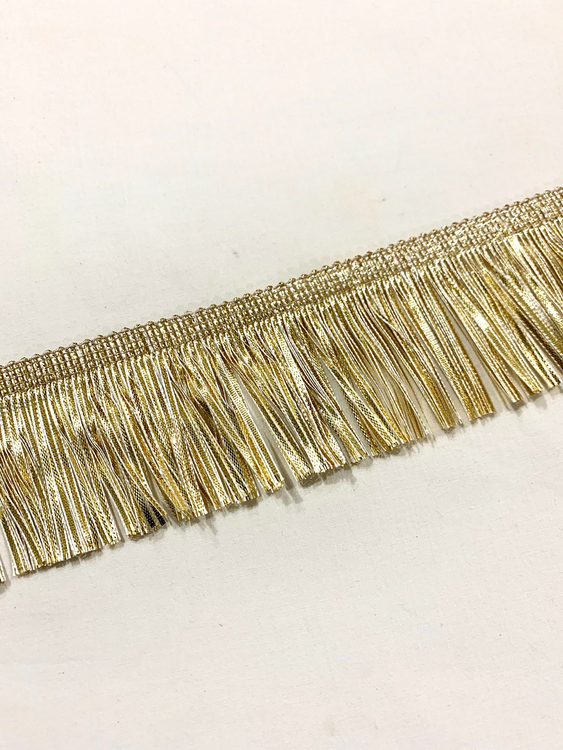Gold Fringe Trim Gold Trim Elegant Border Trim Sari | Etsy