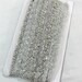 Silver Wedding Trim, Hand Embroidered Silver Trim, Fashion Trim, Edging ...