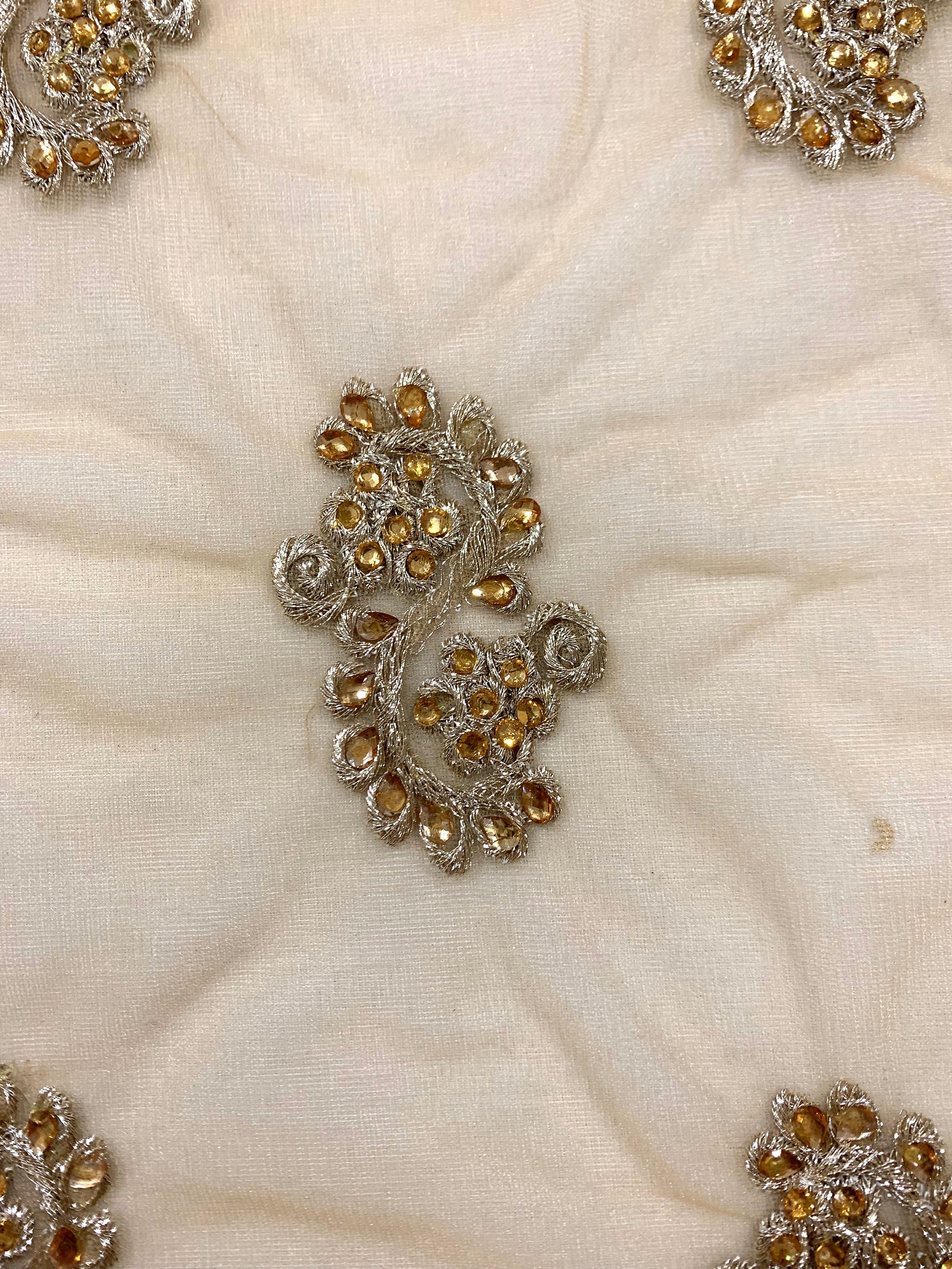 Golden Tulle Fabric - Bridal Tulle Fabric, Designer Dress Fabric ...