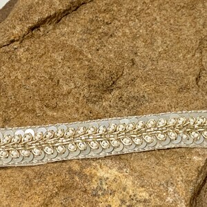 Gold Bridal Trim, Hand Embroidered Formal Trim, Evening Wear Trim, Home ...