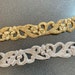 Silver Cut Work Trim, Hand Embroidered Trim, Silver Zardosi Cord Trim ...