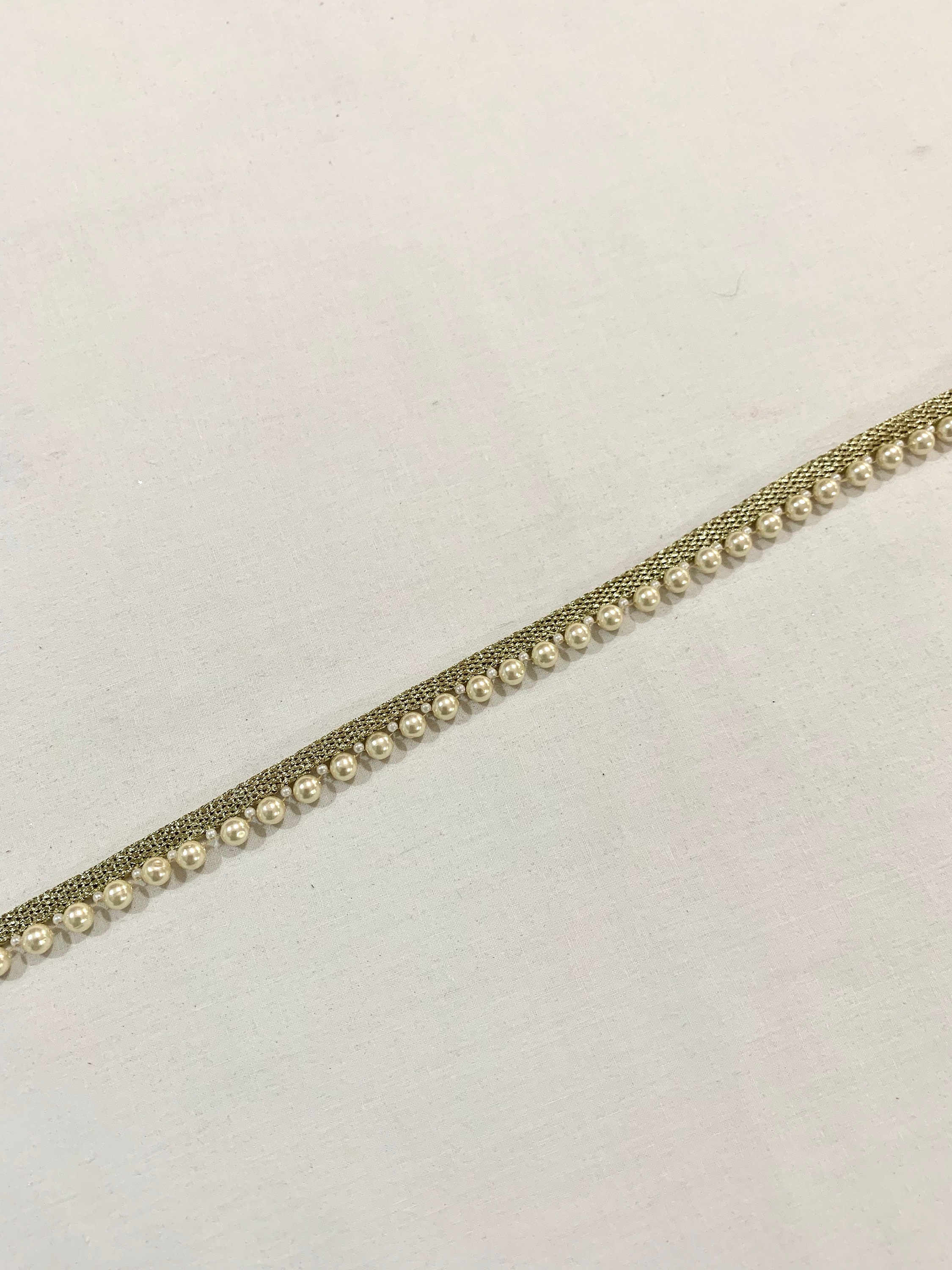 Golden Pearl Fringed Trim Edging Trim Soft Gold Bridal Trim - Etsy ...