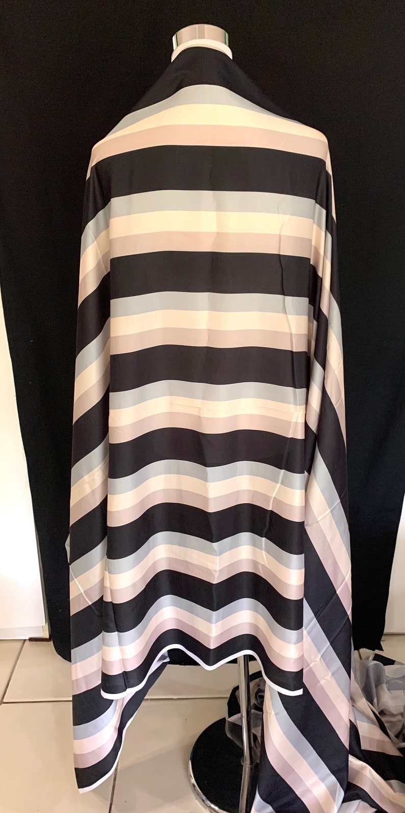 Soft Poly Modal Satin Fabric Digital Printed Multi Coloured - Etsy ...