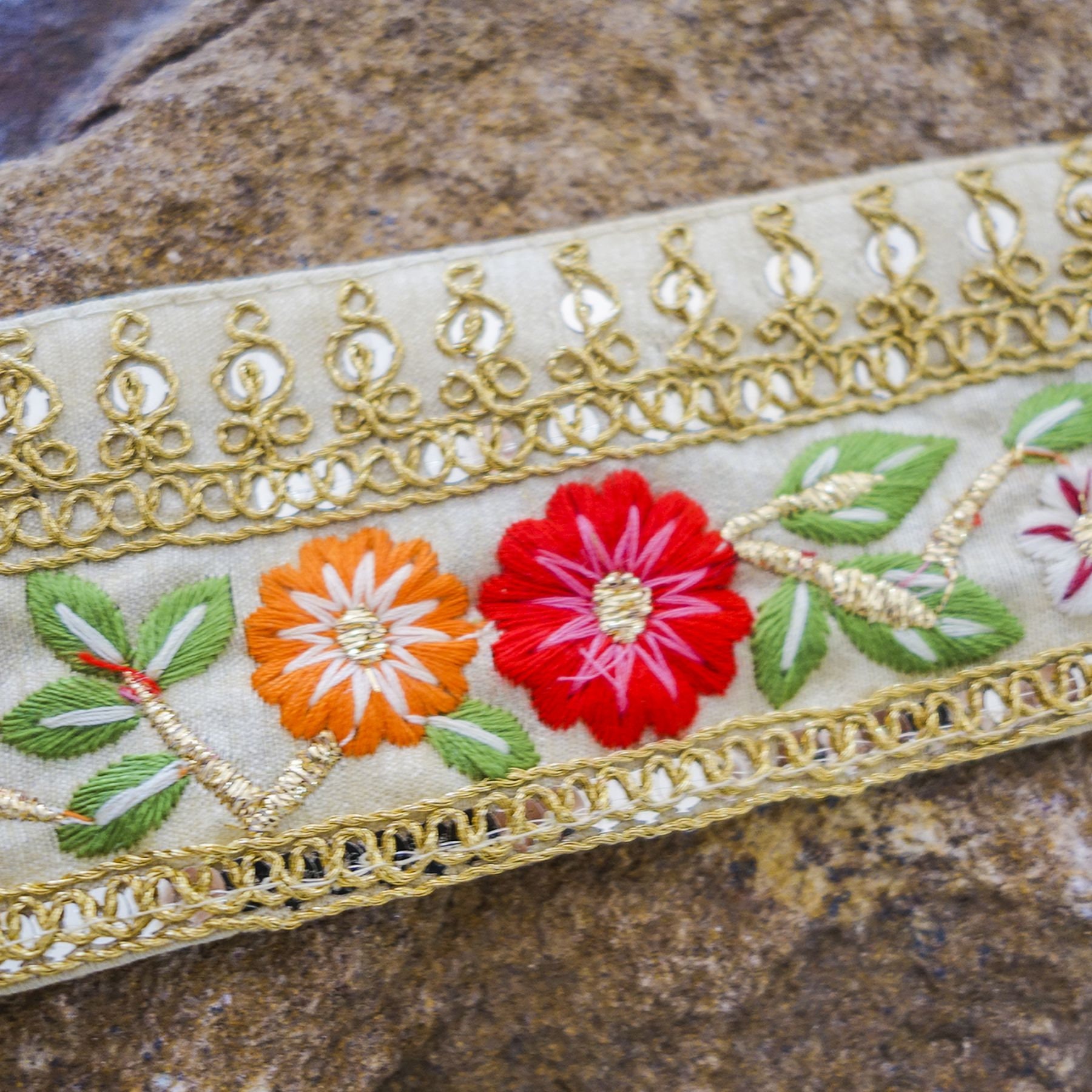 Flowers Trim Lace Trim Flower Trim Flower Lace Wedding | Etsy