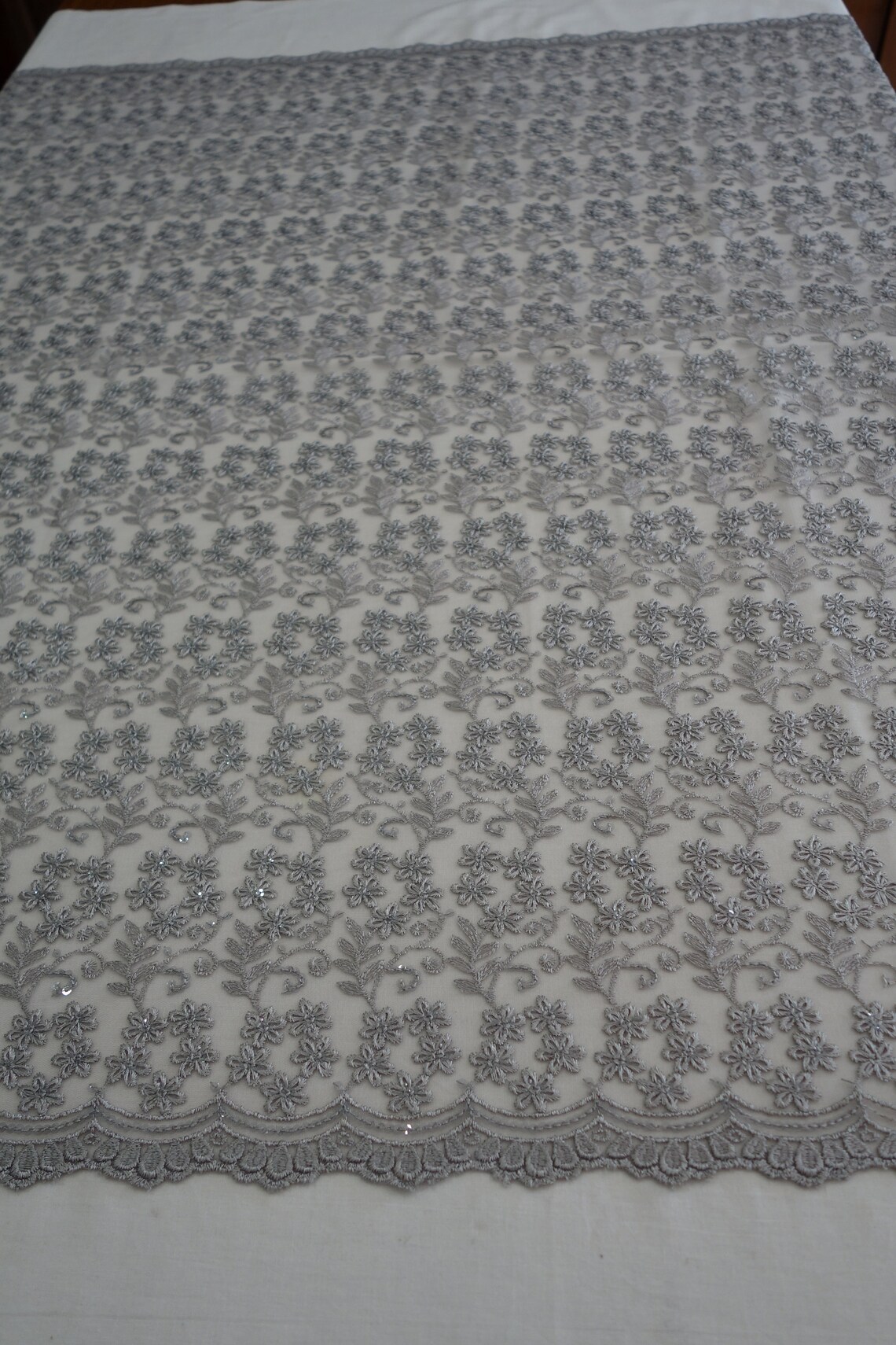 Tulle Fabric Grey Tulle Fabric Grey Lace Fabric Tulle - Etsy Australia