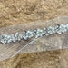 Silver Wedding Trim, Hand Embroidered Silver Trim, Fashion Trim, Edging ...