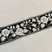 Black Beaded Trim,black Hand Beaded Trim, Fashion Trim, Sash Trim,sari ...