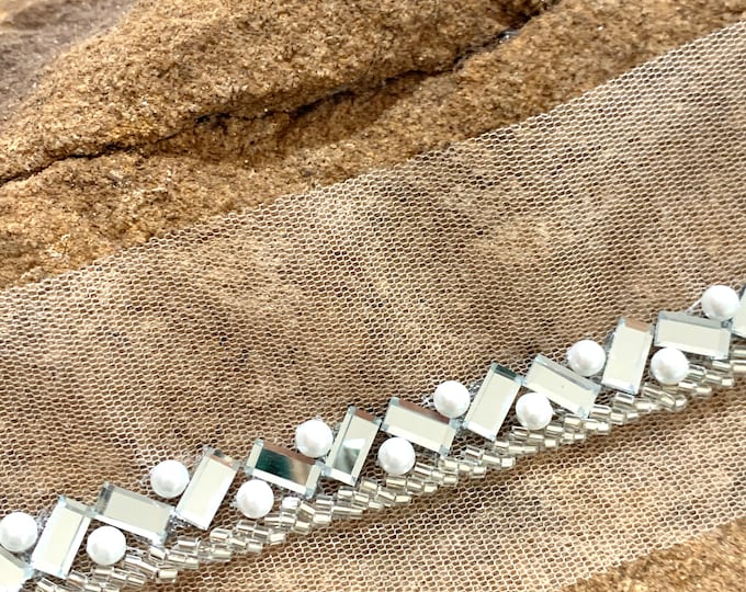 Silver Thread Trim - Etsy India