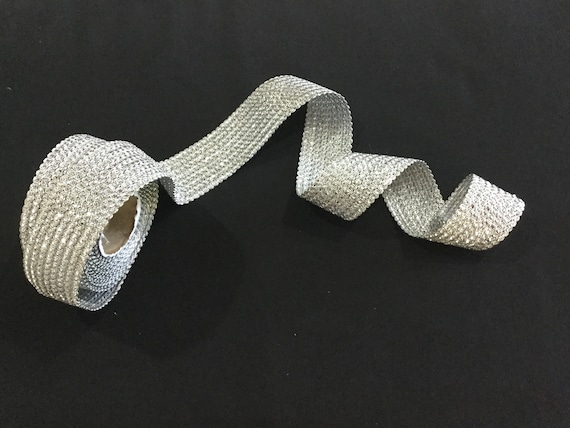 Silver Trim Vibrant Silver Trim Silver Chained Trim - Etsy Australia