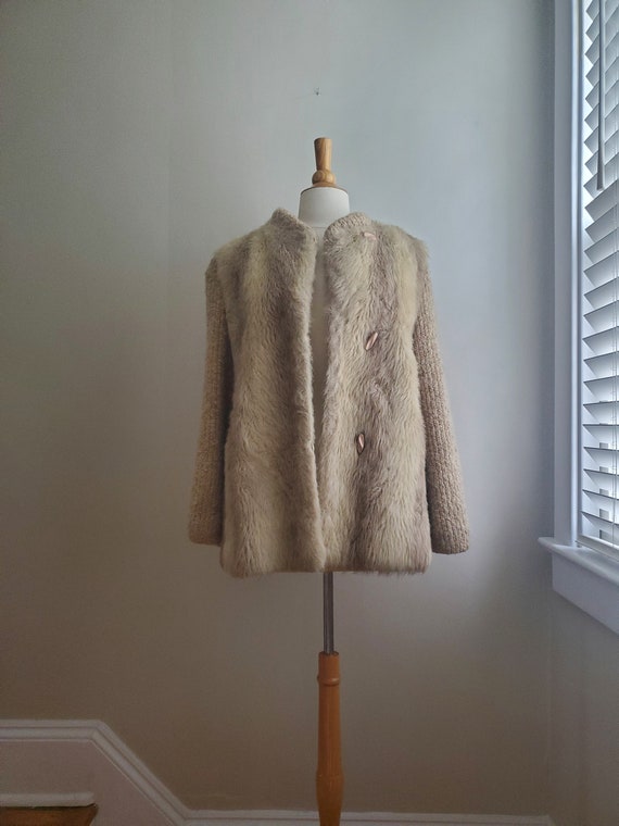 1970’s Vintage Fur And Leather Trench - Gem