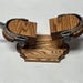Solid Oak Trophy Spur Display Stand - Etsy