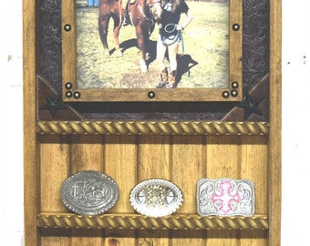 Rodeo Buckle Display - Etsy