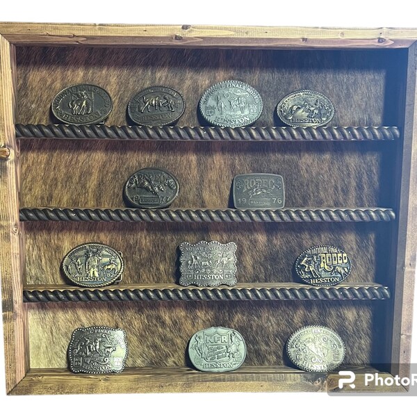Rodeo Buckle Display - Etsy
