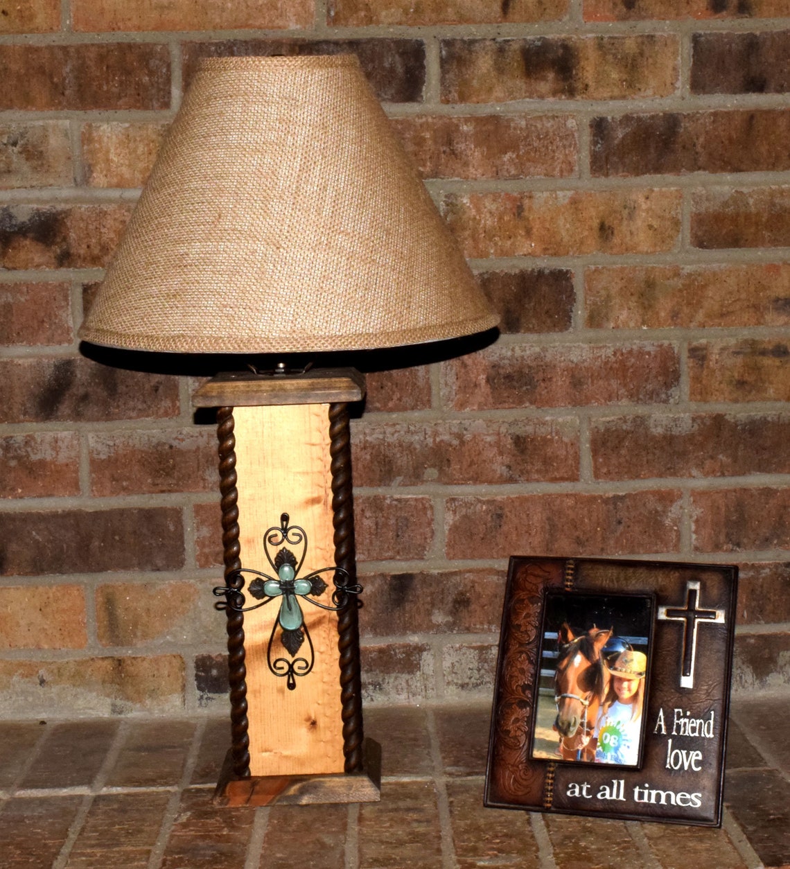 24 Rustic Western Table Lamps with USB Charging Port. | Etsy
