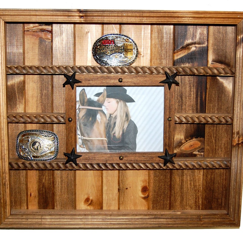 Rodeo Buckle Display - Etsy