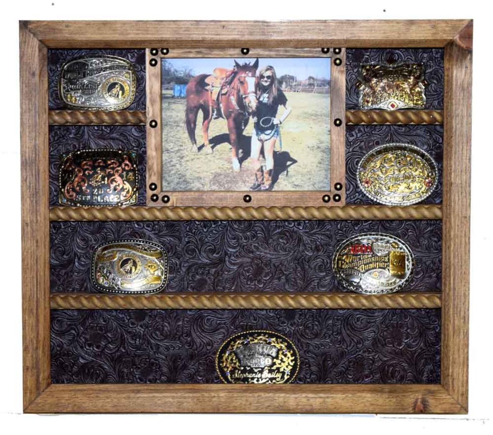 Handcrafted Rodeo Belt Buckle Display Case – 8x10 Picture Frame - Etsy
