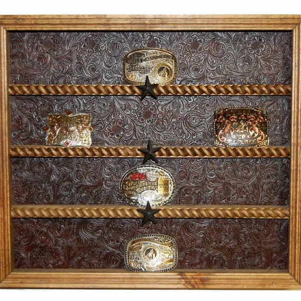 Rodeo Buckle Display - Etsy