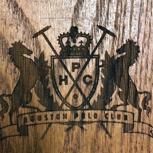 Custom RED OAK Engraved Boot Jacks Unique Western Logo - Etsy