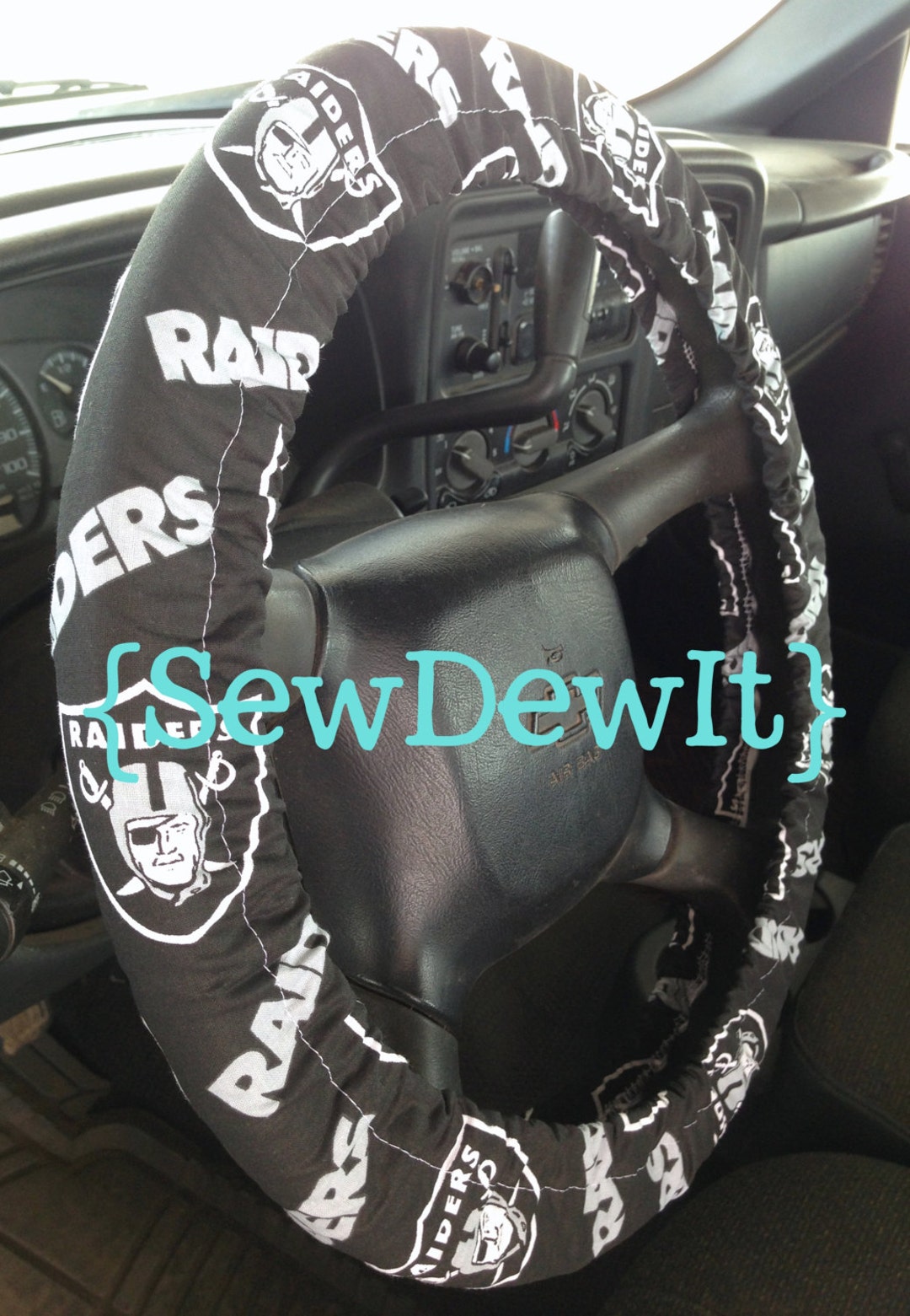 Steering Wheel Cover Oakland Raiders NFL Football Cute Car Accessories ...